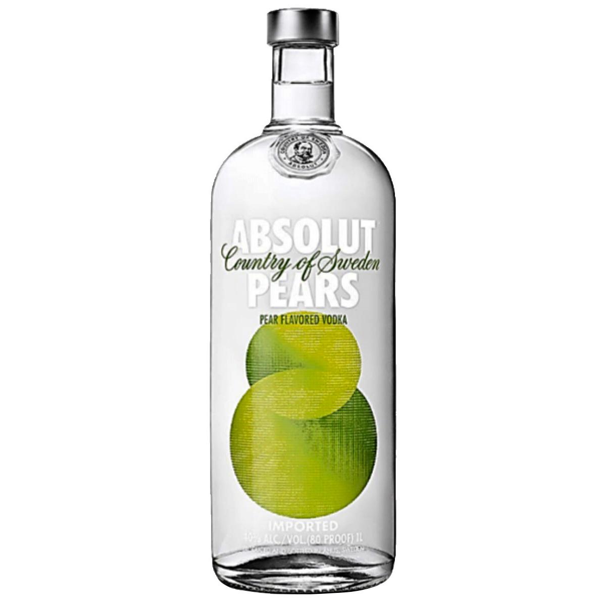 Absolut Pears 1 Litro (Suecia) - Comprar Vodka Absolut Pears 1 Litro ...