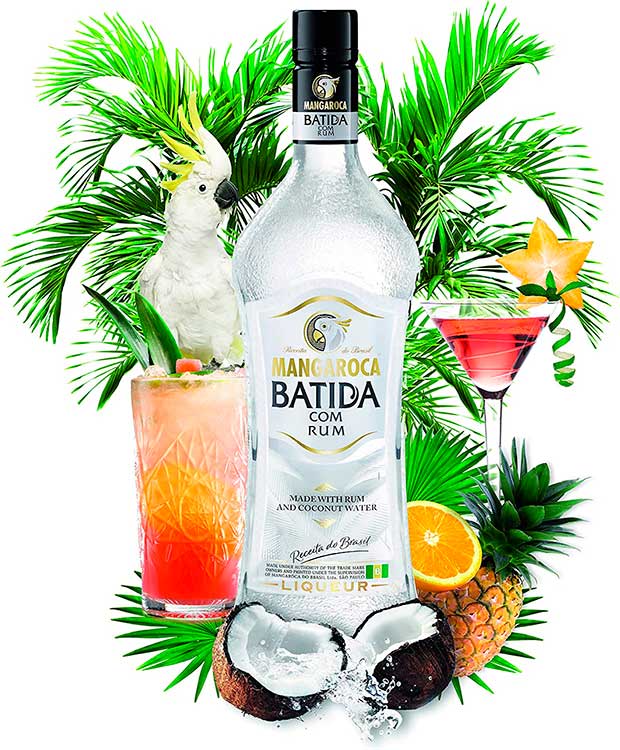 Comprar Licor Mangaroca Batida de Pura Coco Online : Licorea