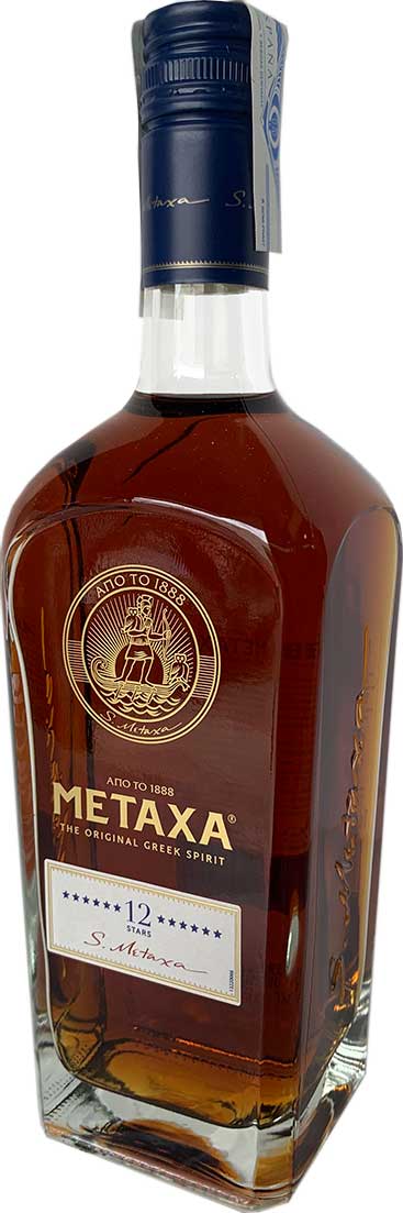 Metaxa 12 Stars + 2 Glasses Brandy price