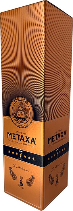 Metaxa 7 Stars 1 Liter Brandy | LICOREA