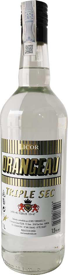 Comprar Licor Triple Sec Orangeau 1 Litro | LICOREA 😉